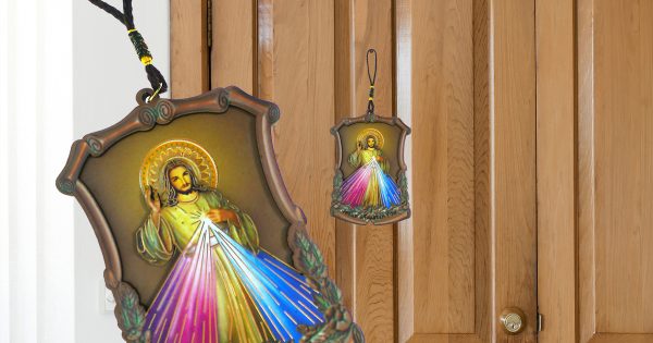 Plaque Divine Mercy (3D) – KK Religious Centre