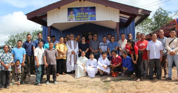 PEMBERKATAN GEREJA KUK KILUGUS – KK Religious Centre