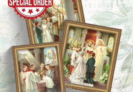 The Seven Sacraments Poster Set(20cm x 25cm) – KK Religious Centre